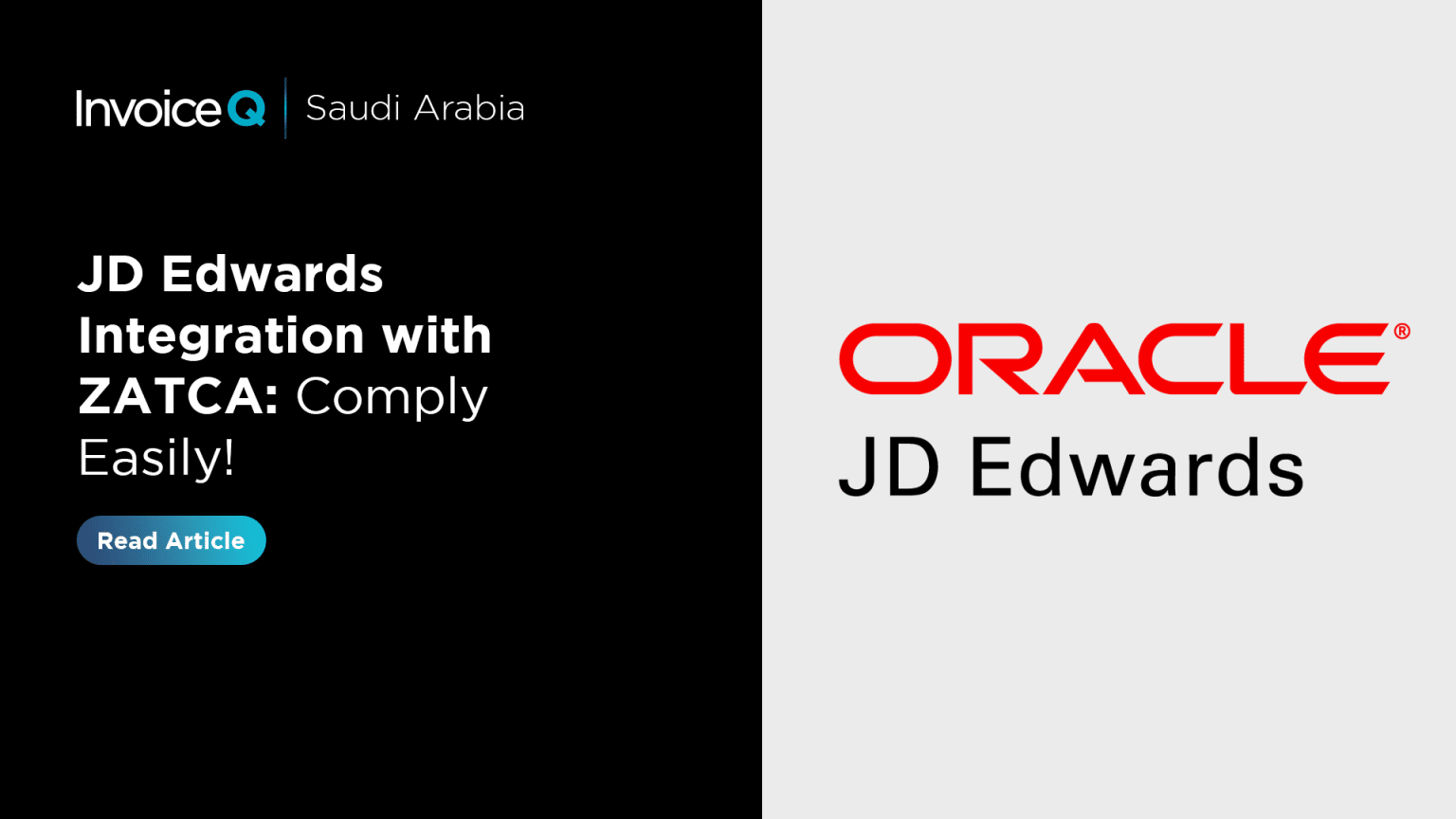 JD Edwards Integration with ZATCA: Comply Easily!